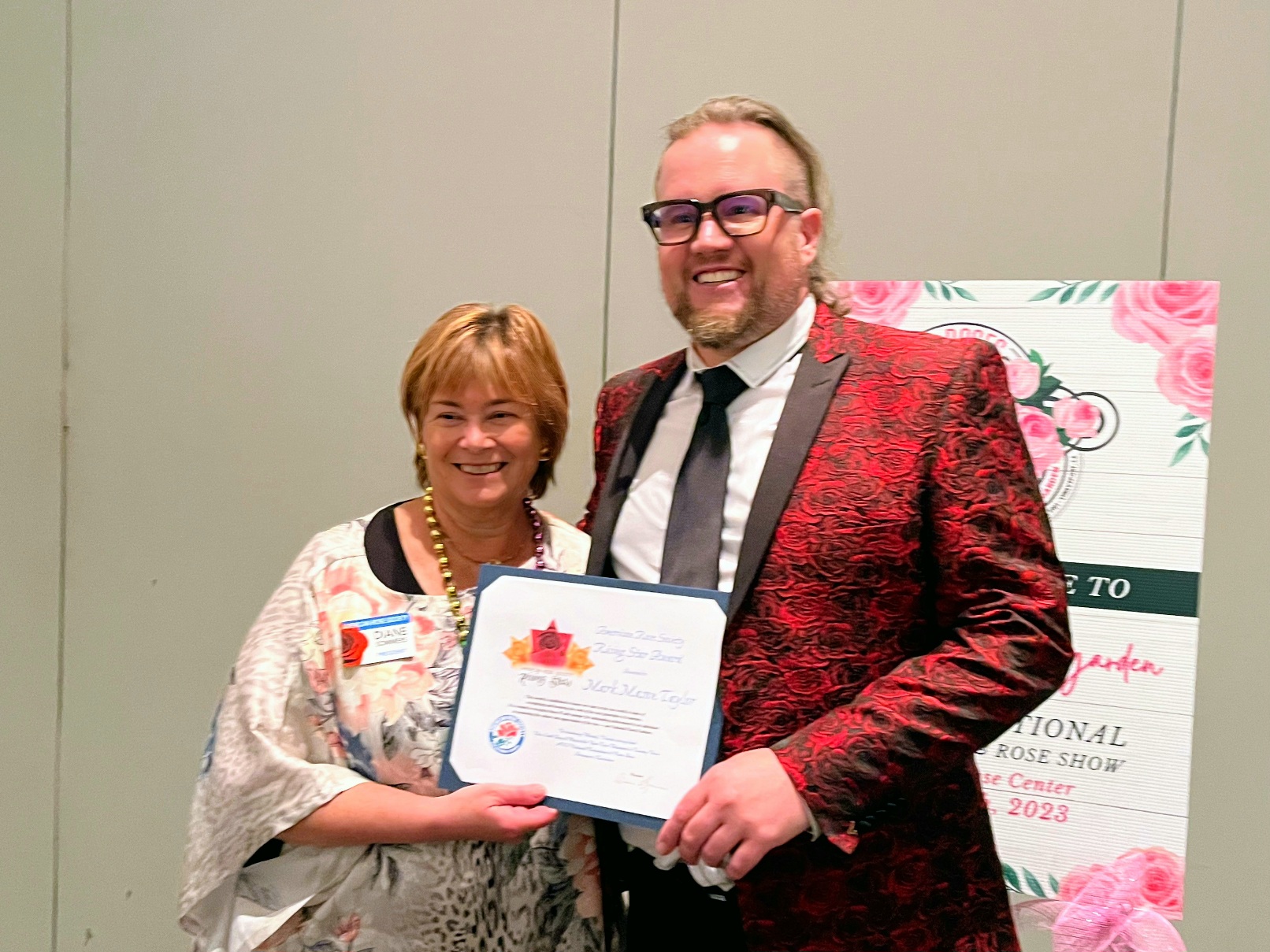 Perfume Punk’s President, Mark Mason Taylor Honored With Rising Star Award By American Rose ...