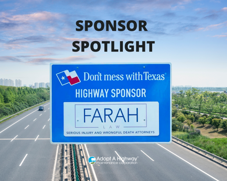 Farah Law Group Supports Safer Roads by Partnering with Texas Sponsor A ...
