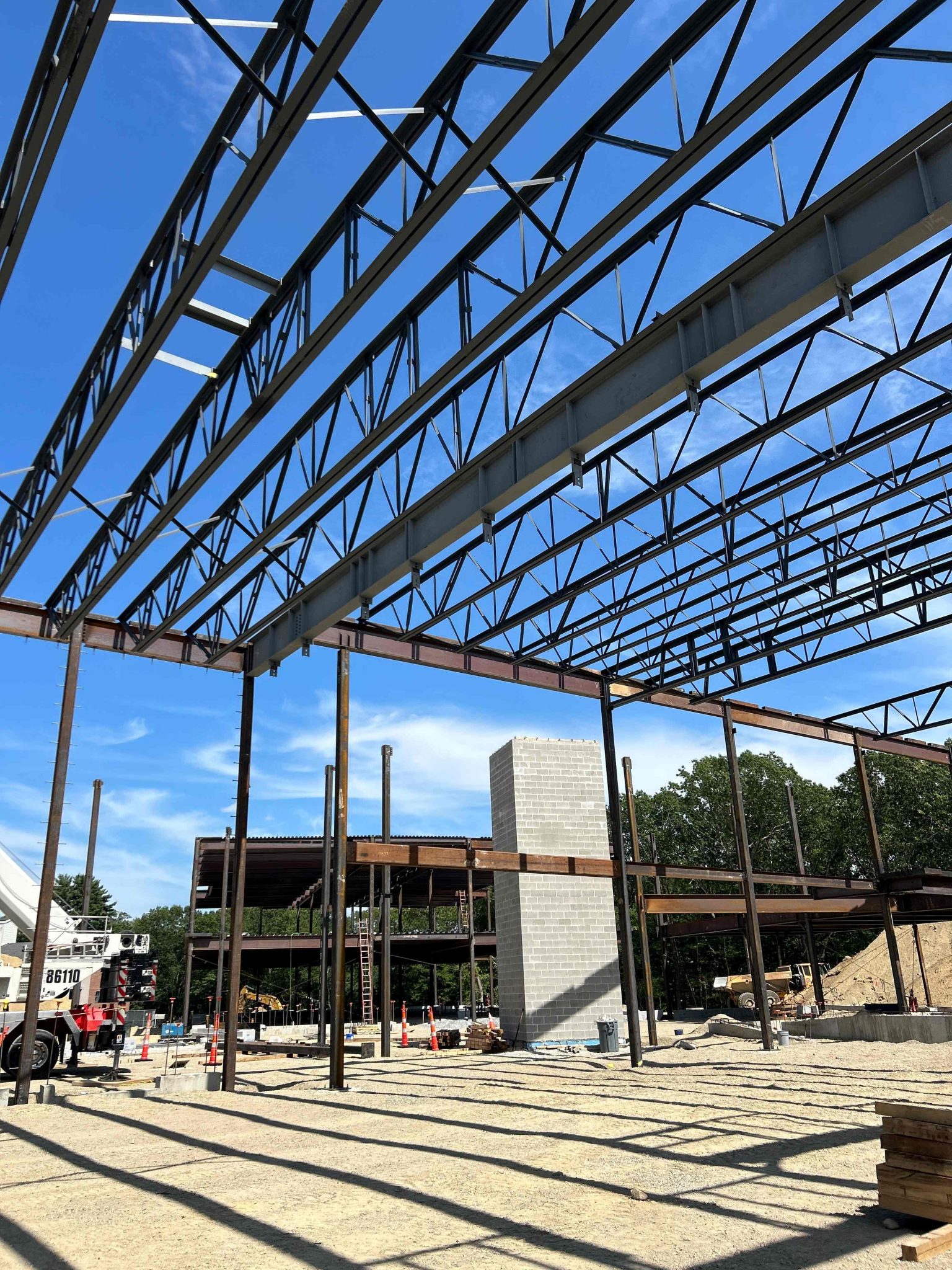 CTA Construction Managers Marks Structural Steel Commencement at Green Meadow Elementary School ...