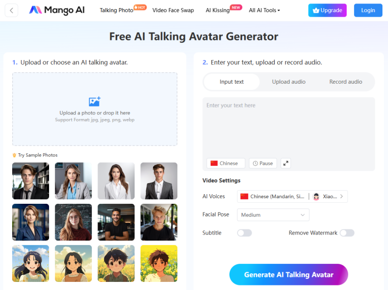 Mango AI Creates Realistic Talking Avatar Videos from Simple Portrait ...