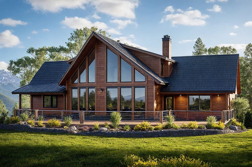 Associated Designs |Timber Ridge Lodge Home Offers Scenic Living and ...