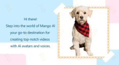 Mango AI Releases a Talking Dog Generator to Turn Dog Photos into Videos